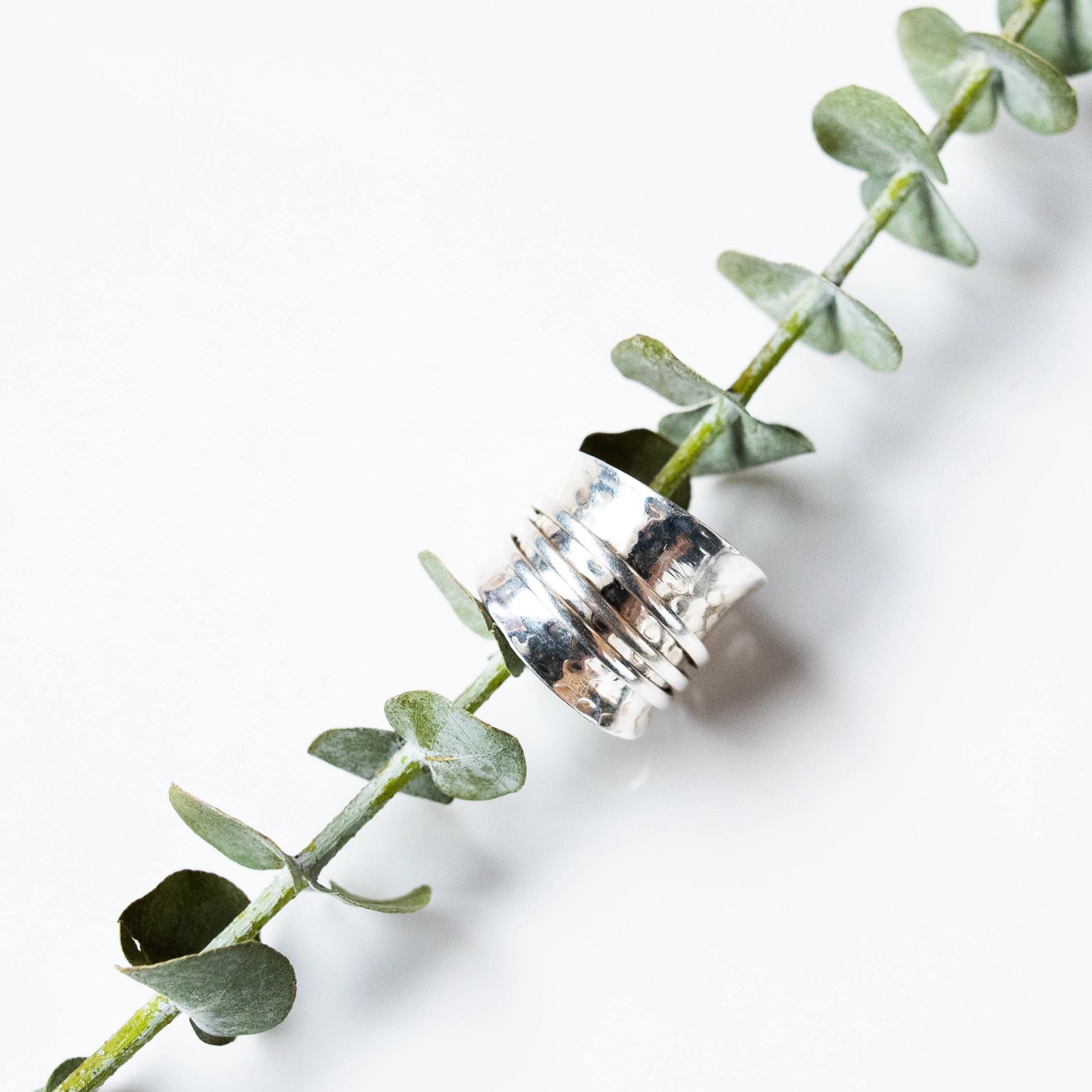 Triple Spinner Meditation Ring – Shiny Soul Creations